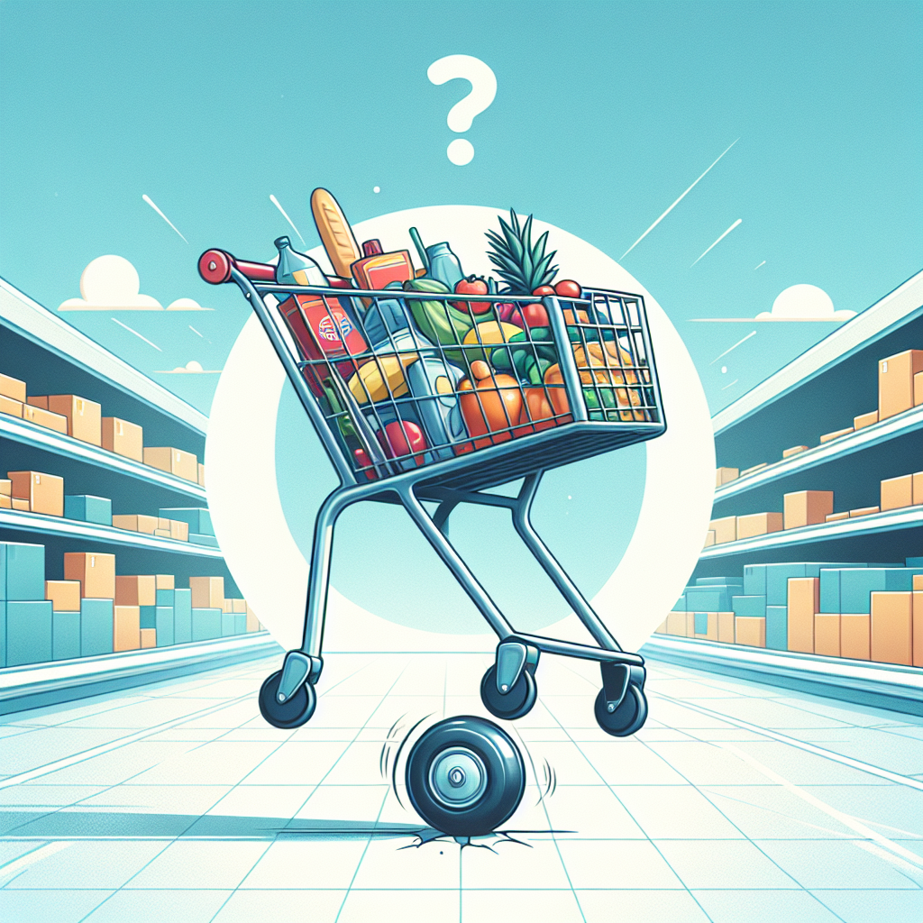 Why does one wheel on a shopping cart always seem to go rogue? | UsefulBS