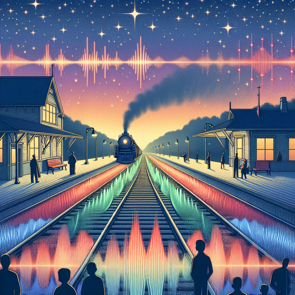 Why can you hear a train on the tracks before hearing it through the ...