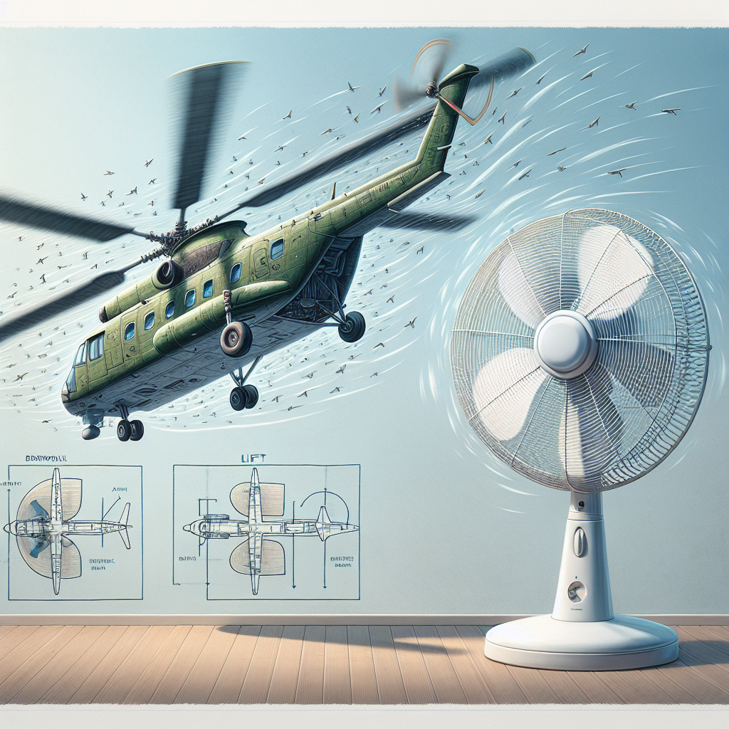 Why can a helicopter fly with blades spinning slower than a simple ...