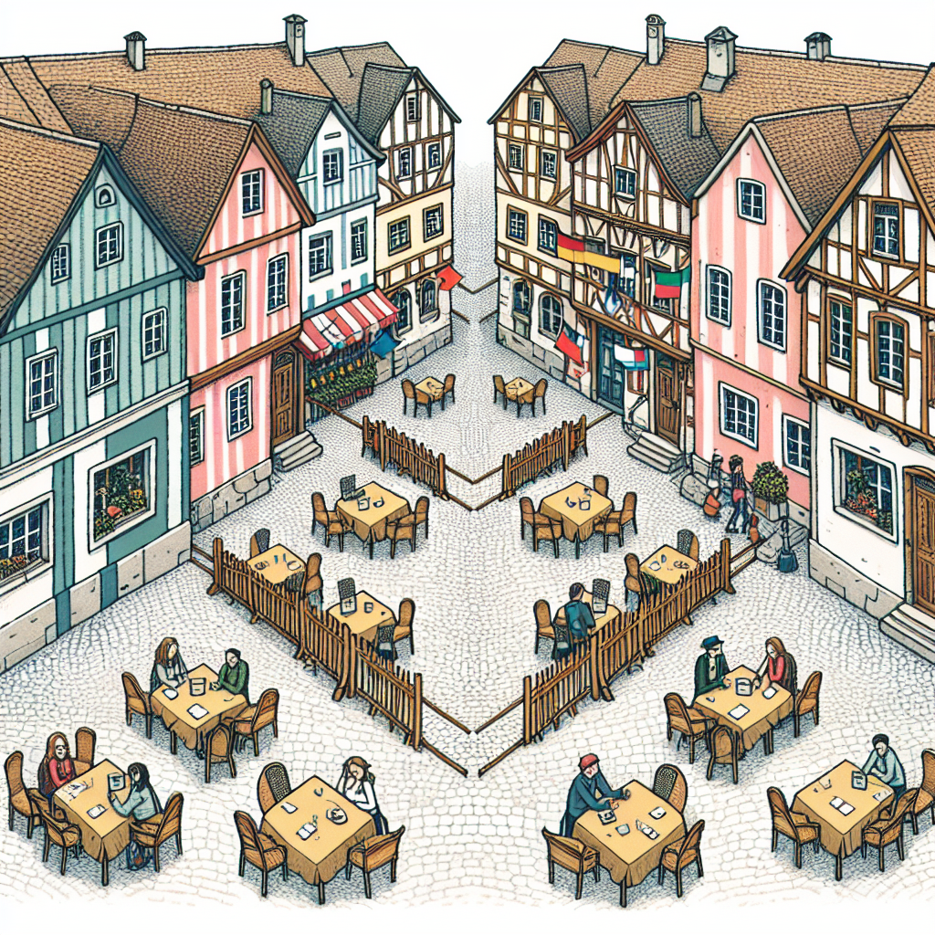 Why does one European town have a border that zigzags through houses ...
