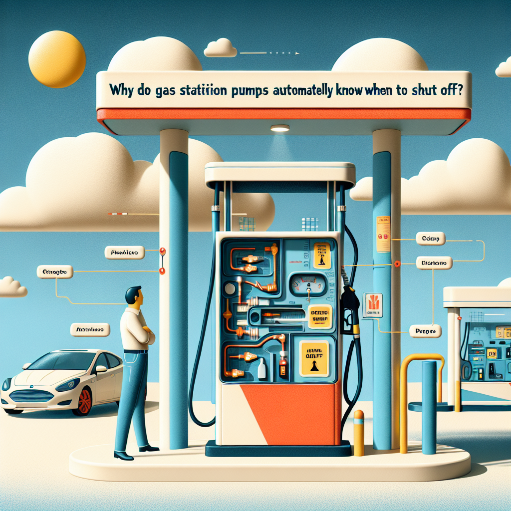 Why do gas station pumps automatically know when to shut off? | UsefulBS