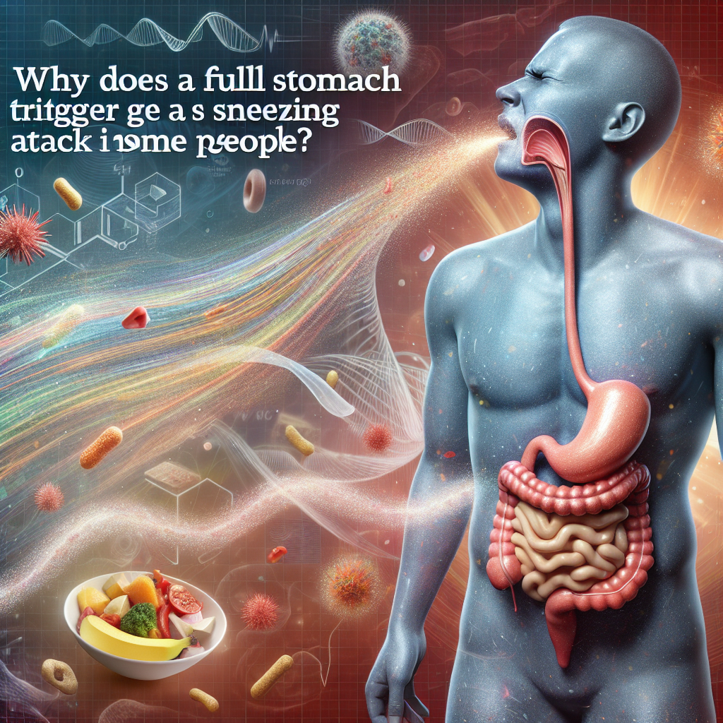 Why does a full stomach trigger a sneezing attack in some people ...