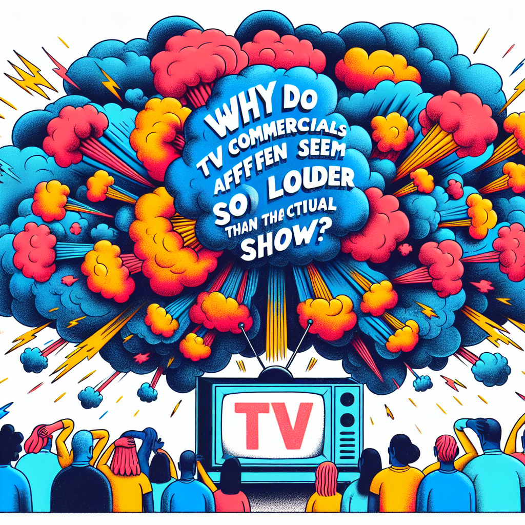 Why do TV commercials often seem so much louder than the actual show ...