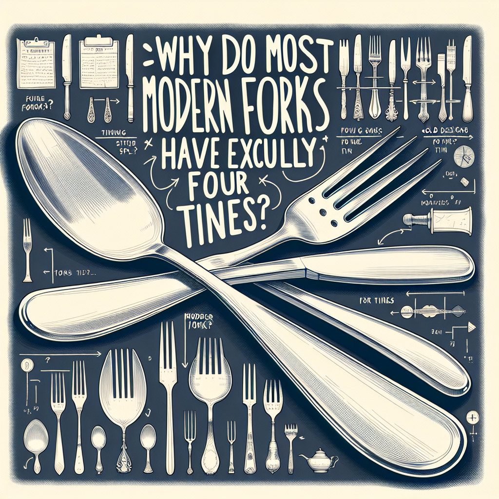 Why do most modern forks have exactly four tines? | UsefulBS