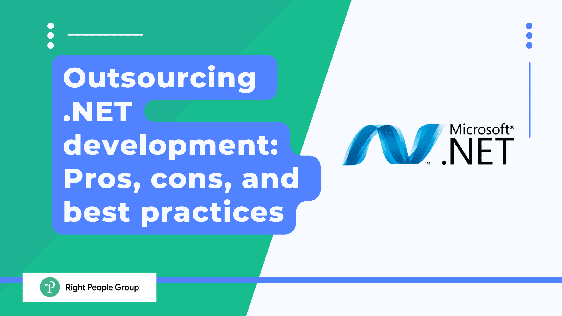 Externalización del desarrollo .NET: Pros, contras y mejores prácticas ...