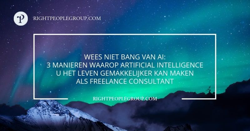 Weet niet bang voor AI: 3 manieren waarop artificial intelligence u het ...