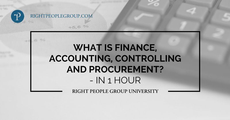 What is Finance, Accounting, Controlling and Procurement? | Right ...