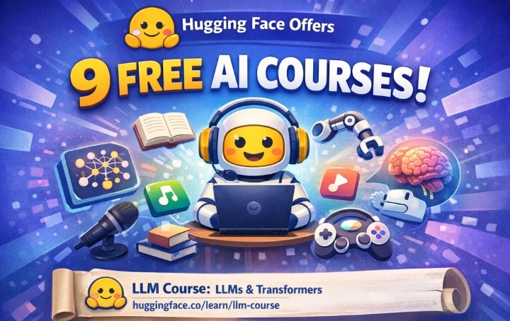 Hugging Face Releases 9 Free AI Courses Covering LLMs, Agents, RL ...