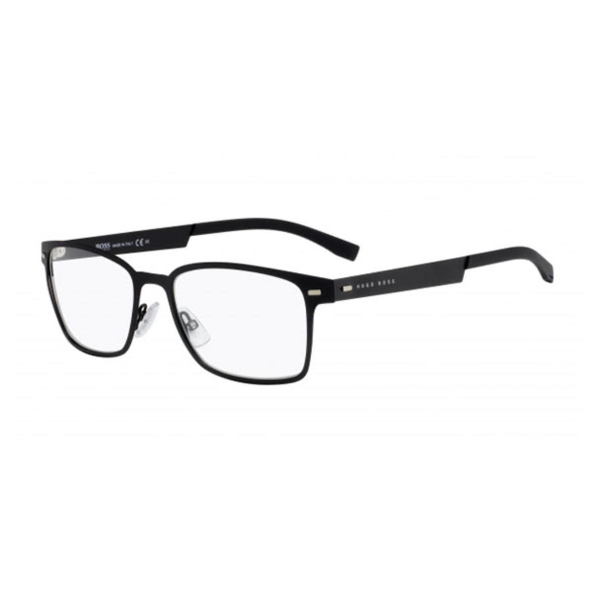 Hugo Boss Mens Black Oval Eyeglass Frames 093700030053