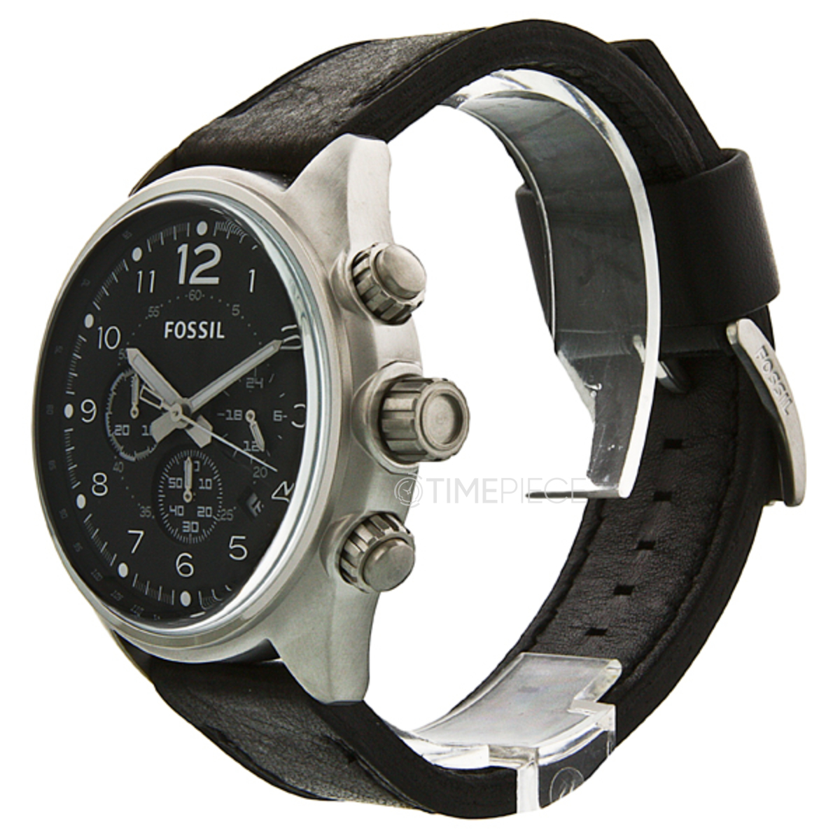 Fossil Flight Chronograph Black Dial Mens Watch CH2801