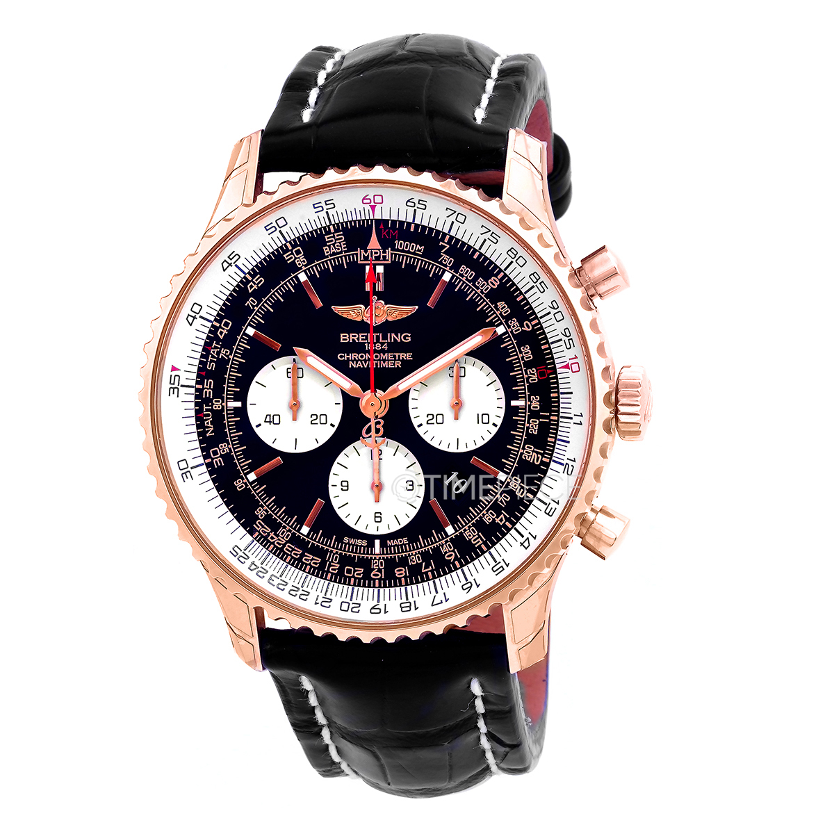 Breitling Navitimer 01 Chronograph Automatic Chronometer Black Dial ...