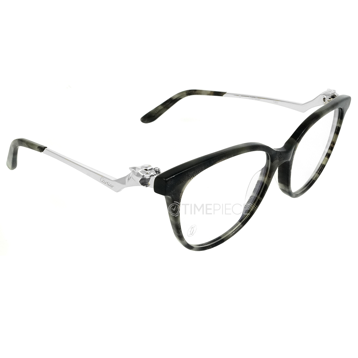Cartier Demo Cat Eye Ladies Eyeglasses Ct0119o 003
