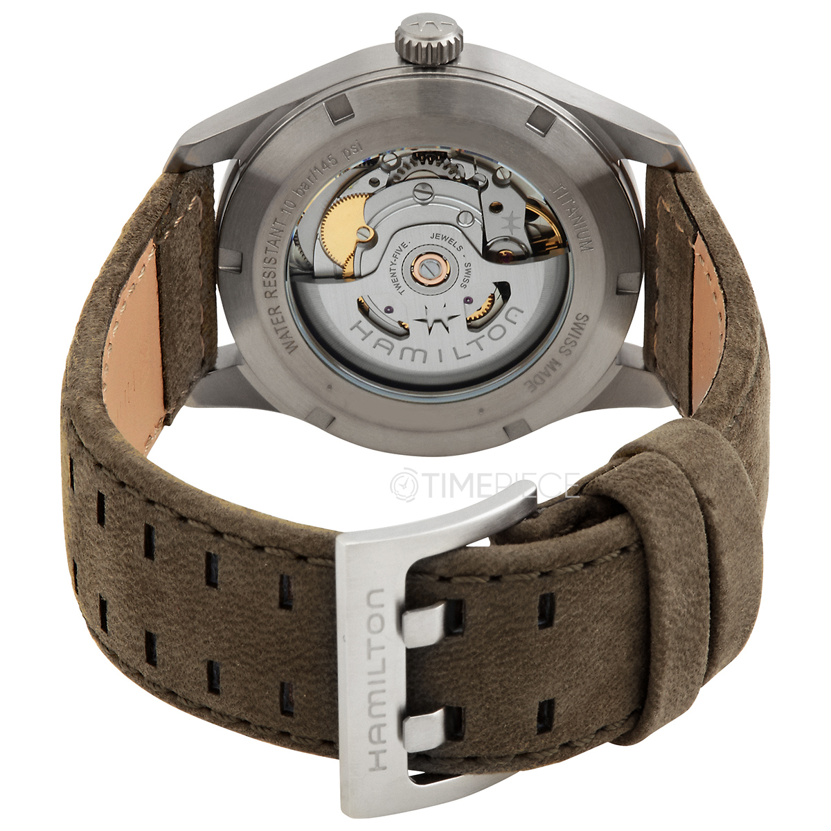 Hamilton Khaki Field Automatic Black Dial Unisex Watch H70205830