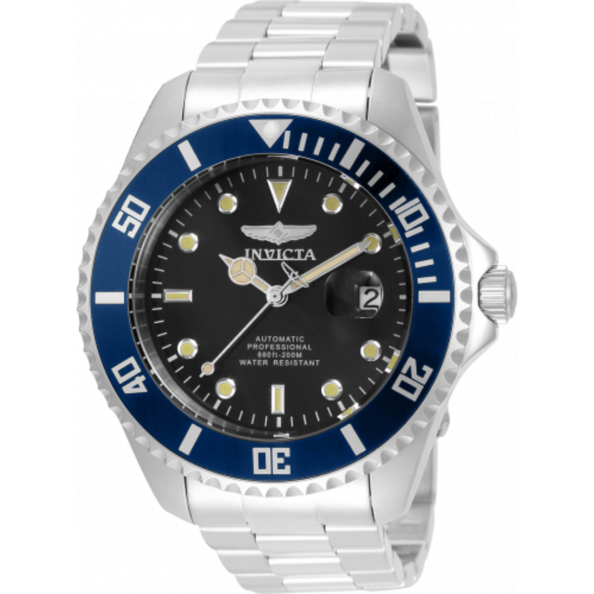 Invicta Pro Diver Automatic Black Dial Mens Watch 35853