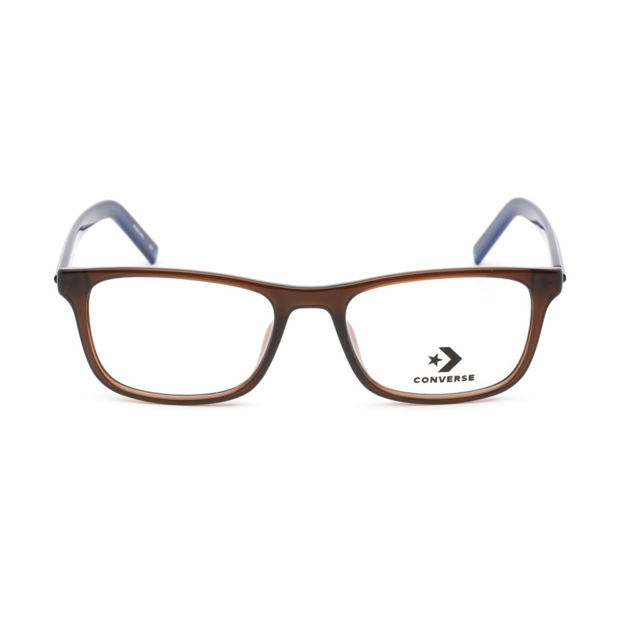 Converse Mens Brown Rectangular Eyeglass Frames CV501120153