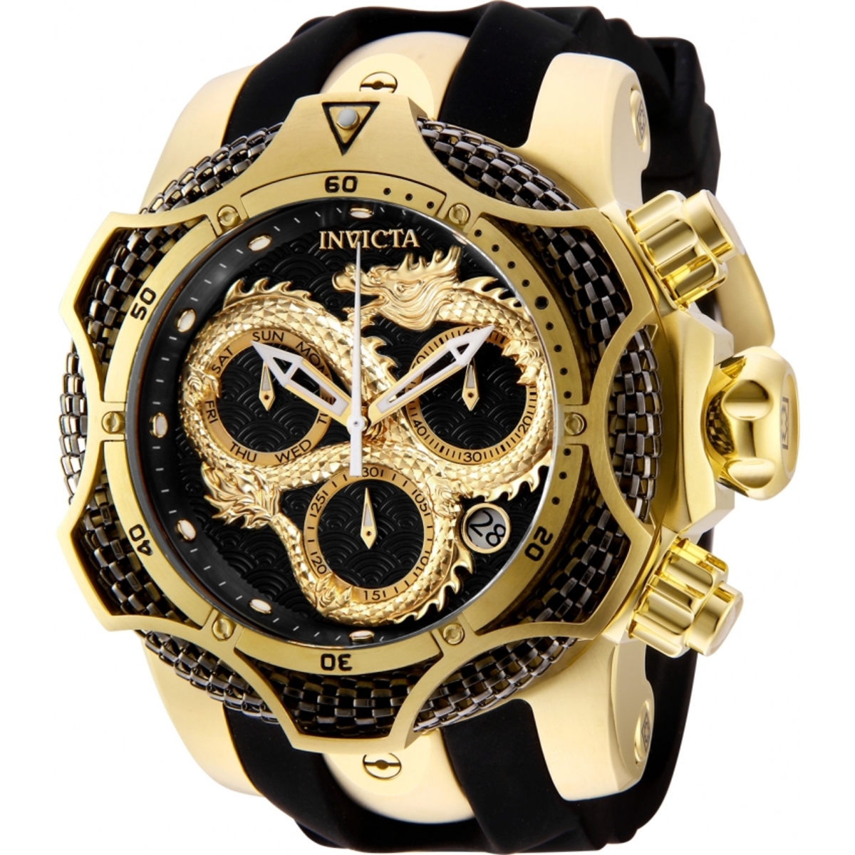 Invicta Venom Dragon Chronograph Quartz Mens Watch 32779