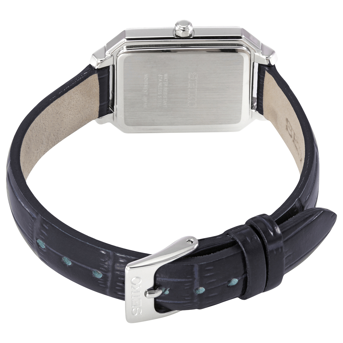 Seiko Essentials Quartz Silver Glitter Dial Ladies Watch SUP429