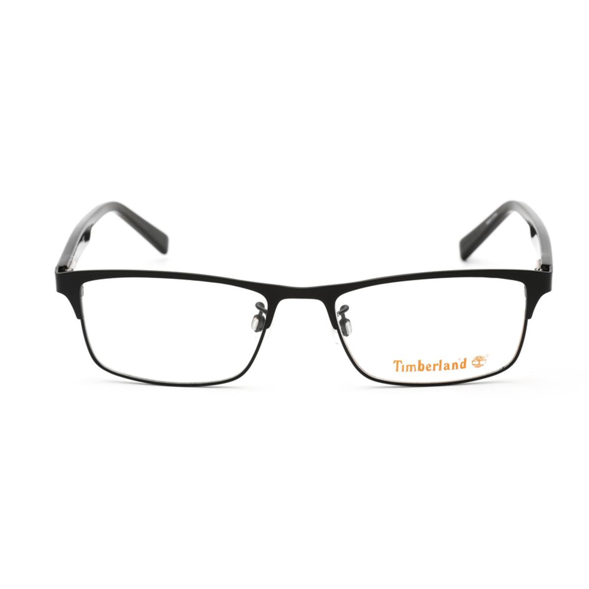 Timberland Mens Black Rectangular Eyeglass Frames TB154700253