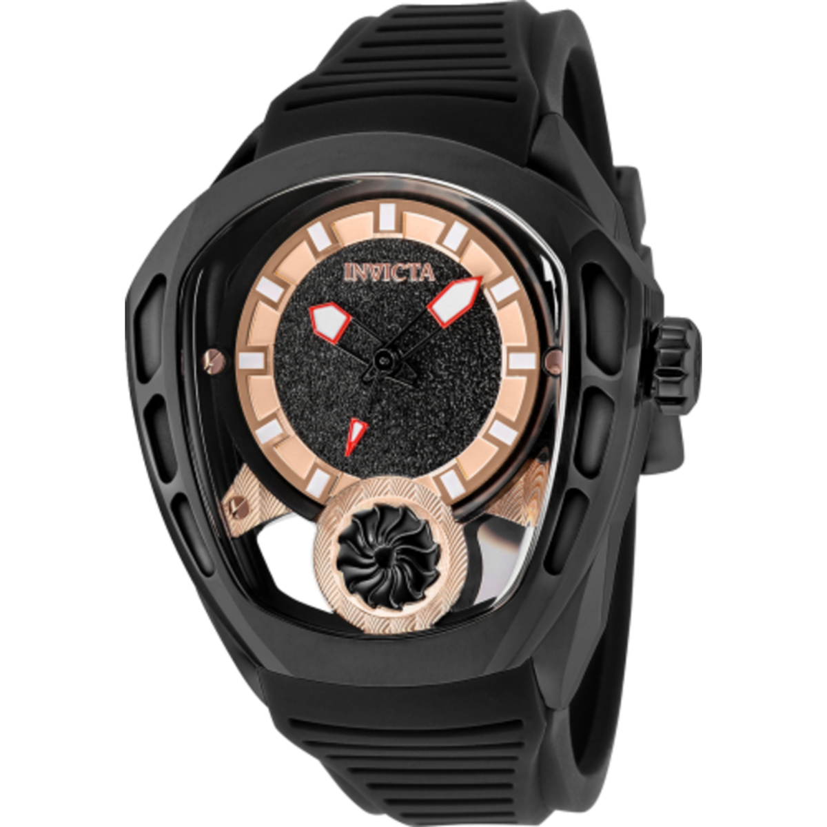 Invicta Akula Automatic Black Dial Mens Watch 35445