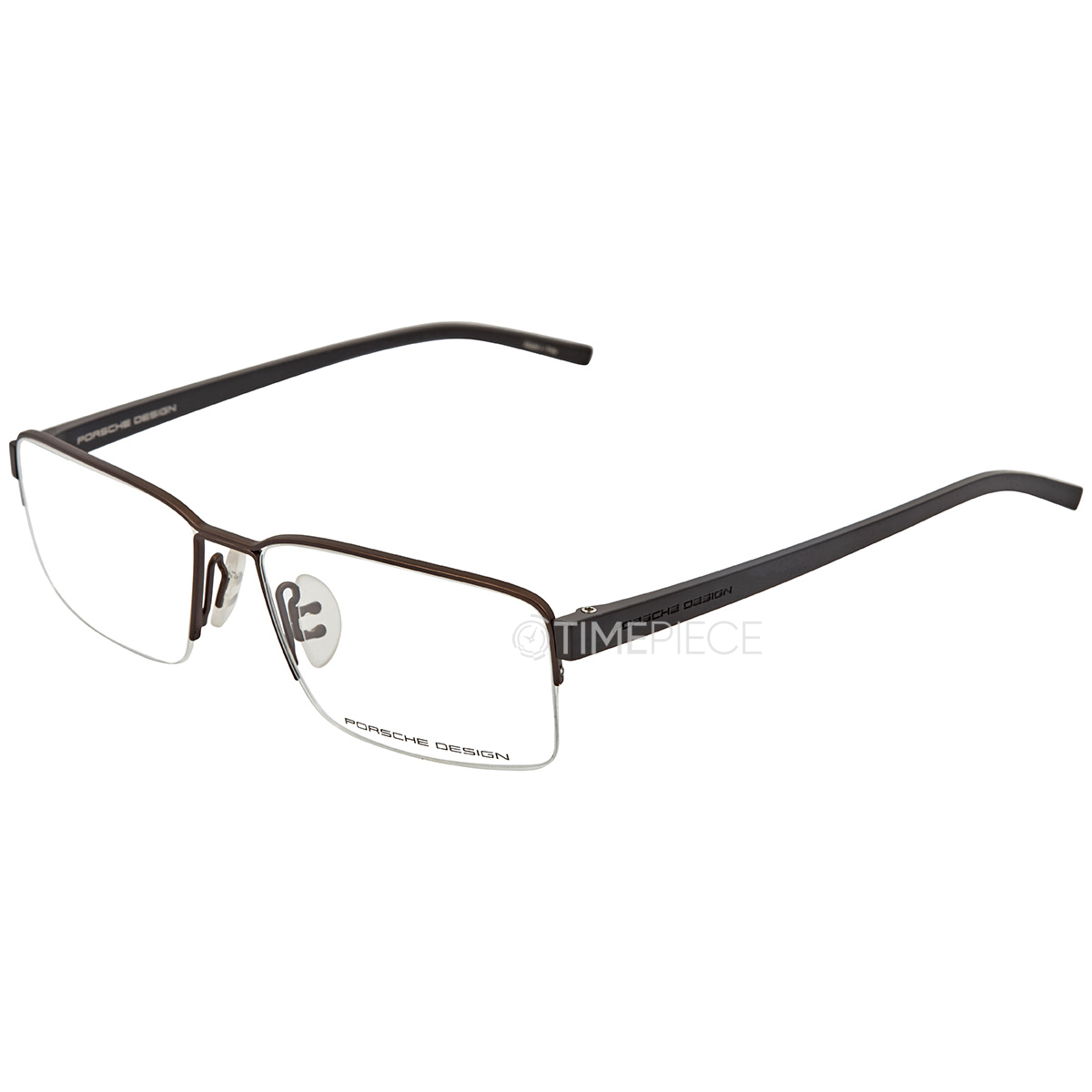 Porsche Design Mens Brown Square Eyeglass Frames 8351 C 54