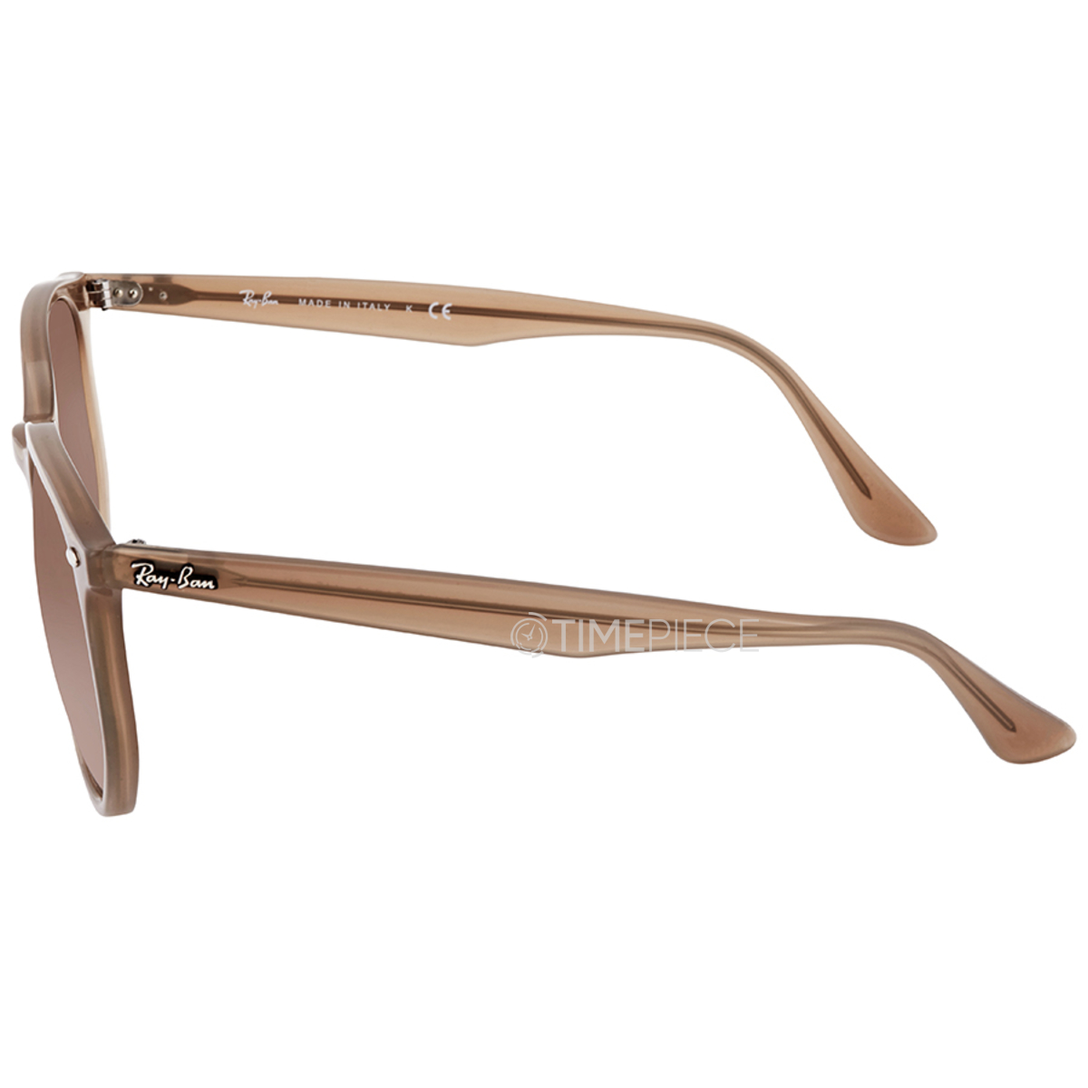 Ray Ban Brown Gradient Hexagonal Sunglasses RB4306 616613 54
