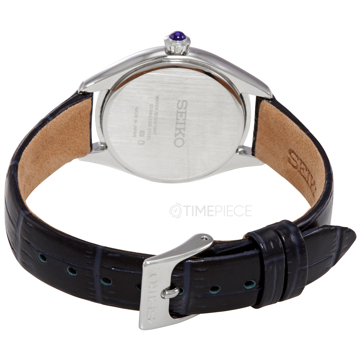 Seiko Essentials Quartz Silver Dial Ladies Watch SUR391