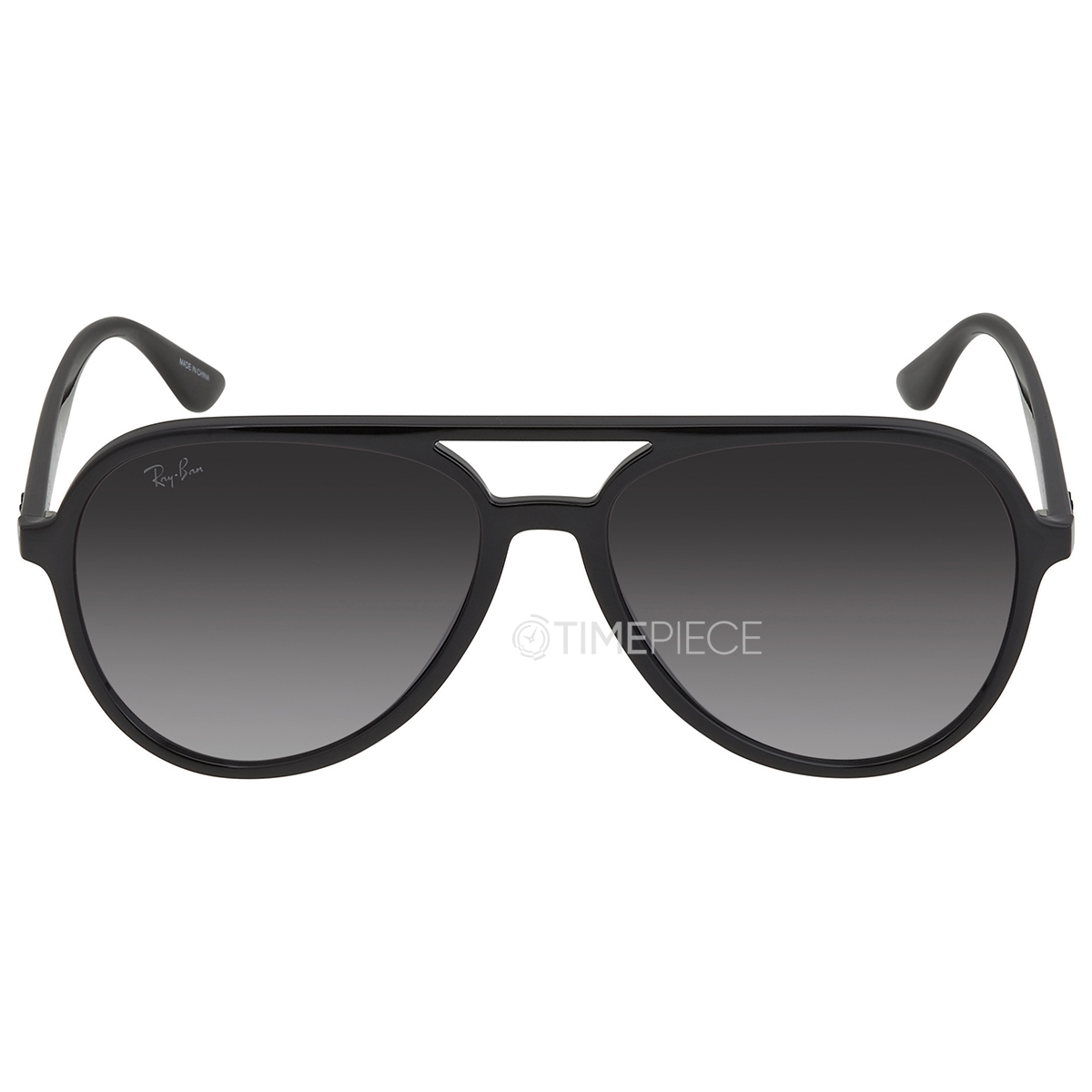 Ray Ban Grey Gradient Aviator Unisex Sunglasses RB4376 601/8G 57