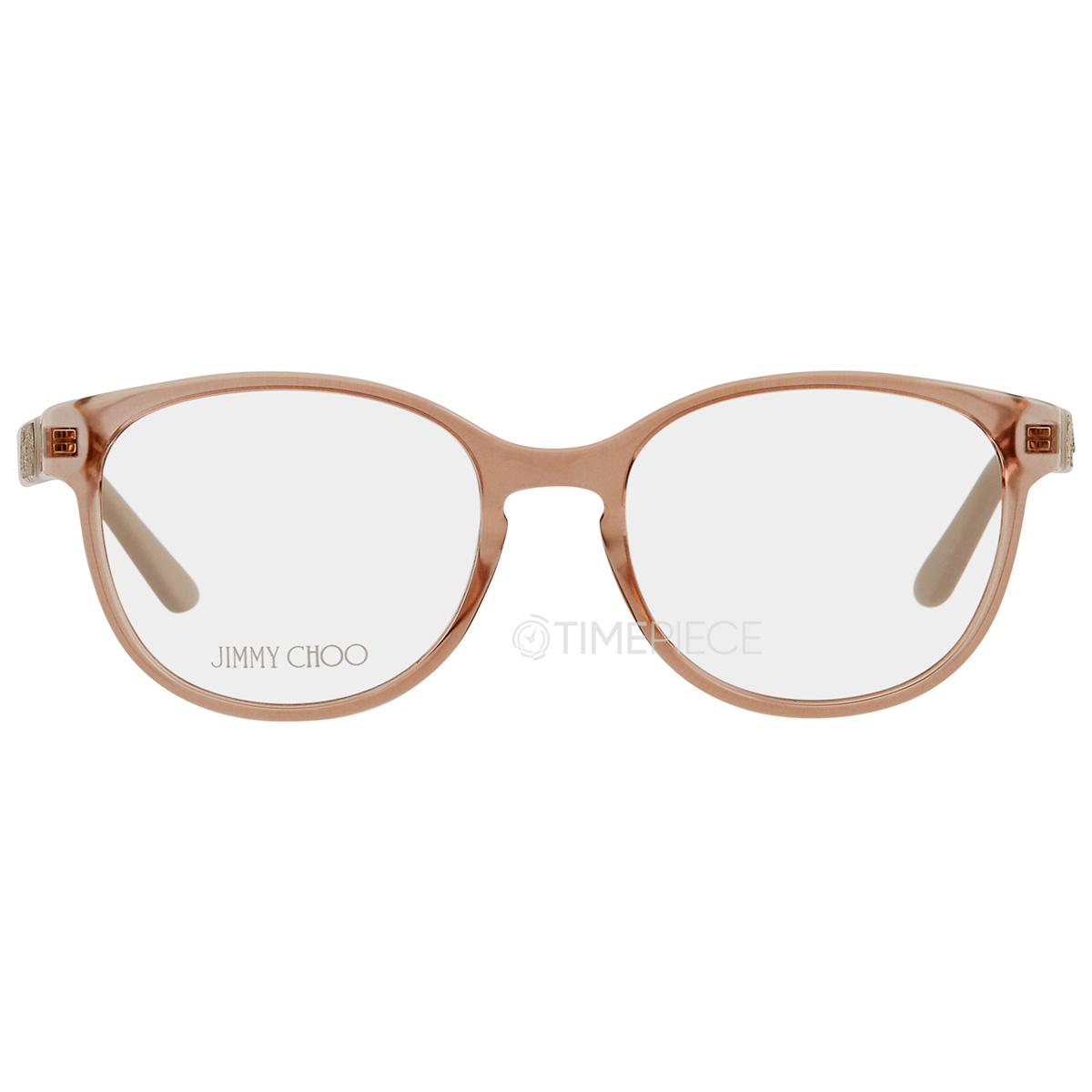 Jimmy Choo Ladies Pink Round Eyeglass Frames JC2400FWM0052