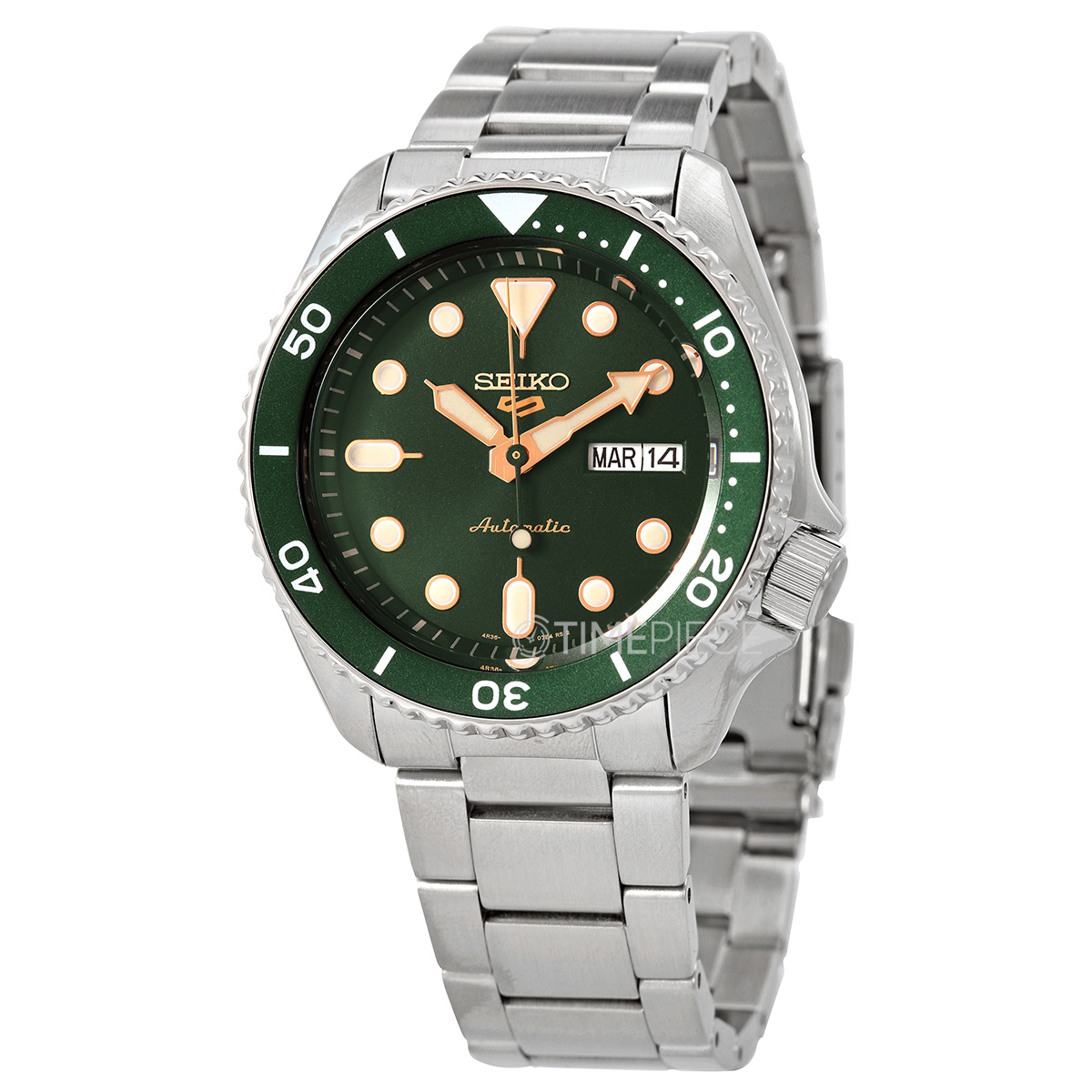 Seiko 5Sports Automatic Green Dial Mens Watch SRPD63K1
