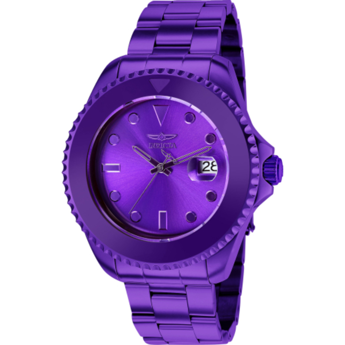 Invicta Pro Diver Automatic Purple Dial Mens Watch 38321
