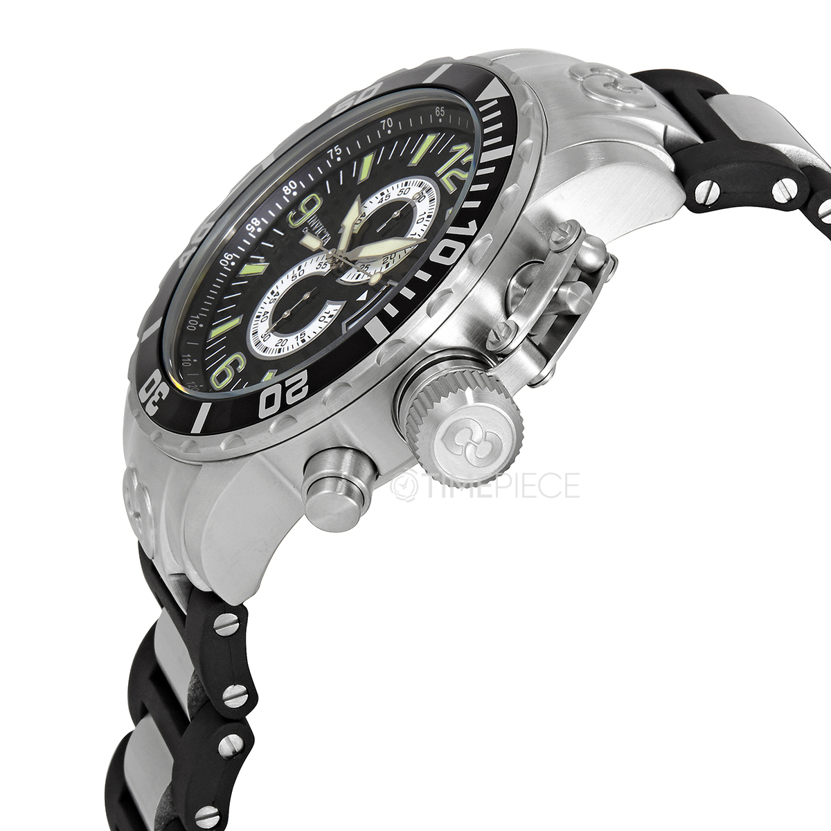 Invicta Corduba Diver Chronograph Green Dial Stainless Steel Mens Watch ...