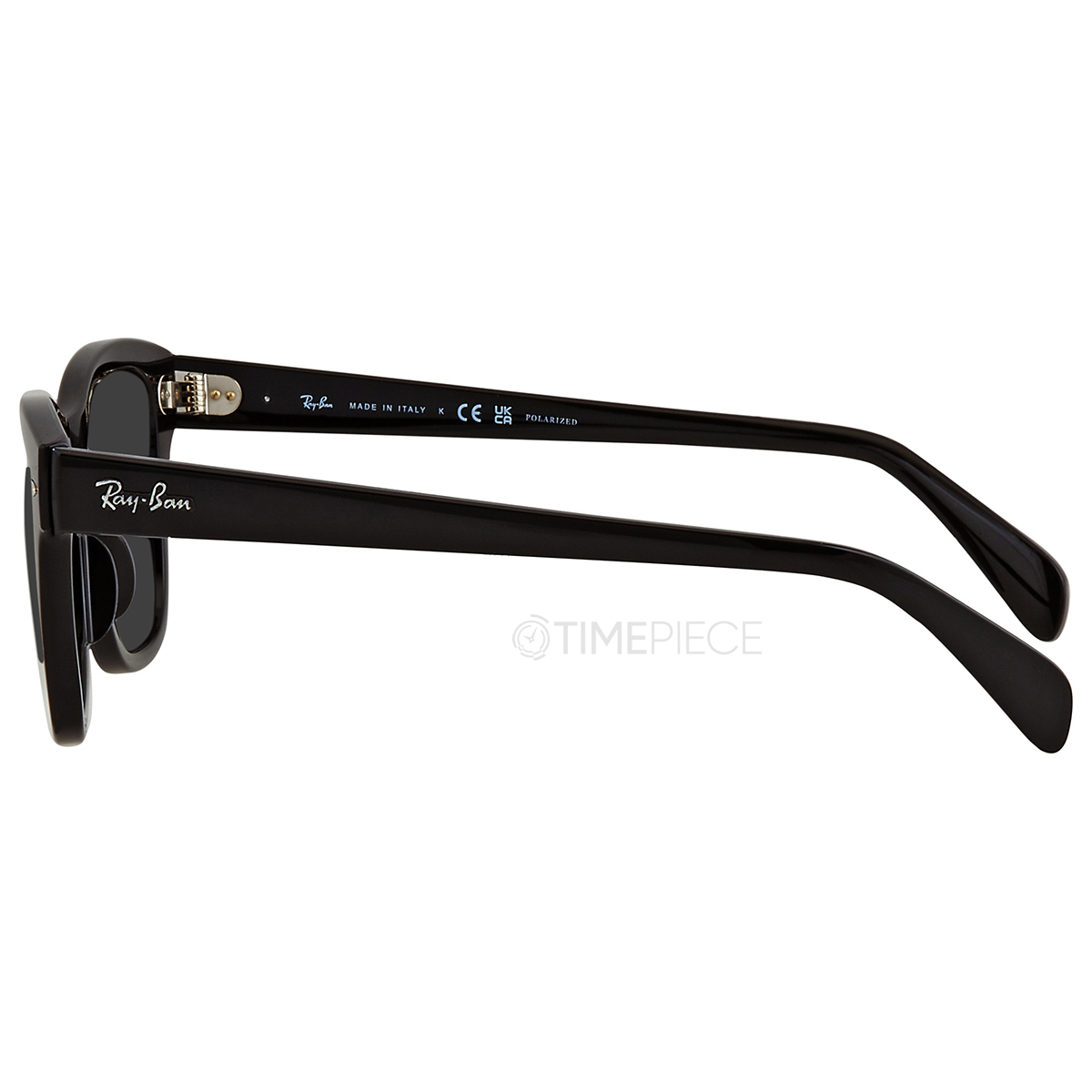 Ray Ban Polarized Black Square Unisex Sunglasses RB0707S 901/48 50