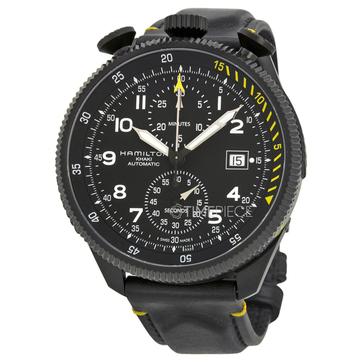 Hamilton H76786733 Khaki Aviation Takeoff Mens Chronograph Automatic Watch