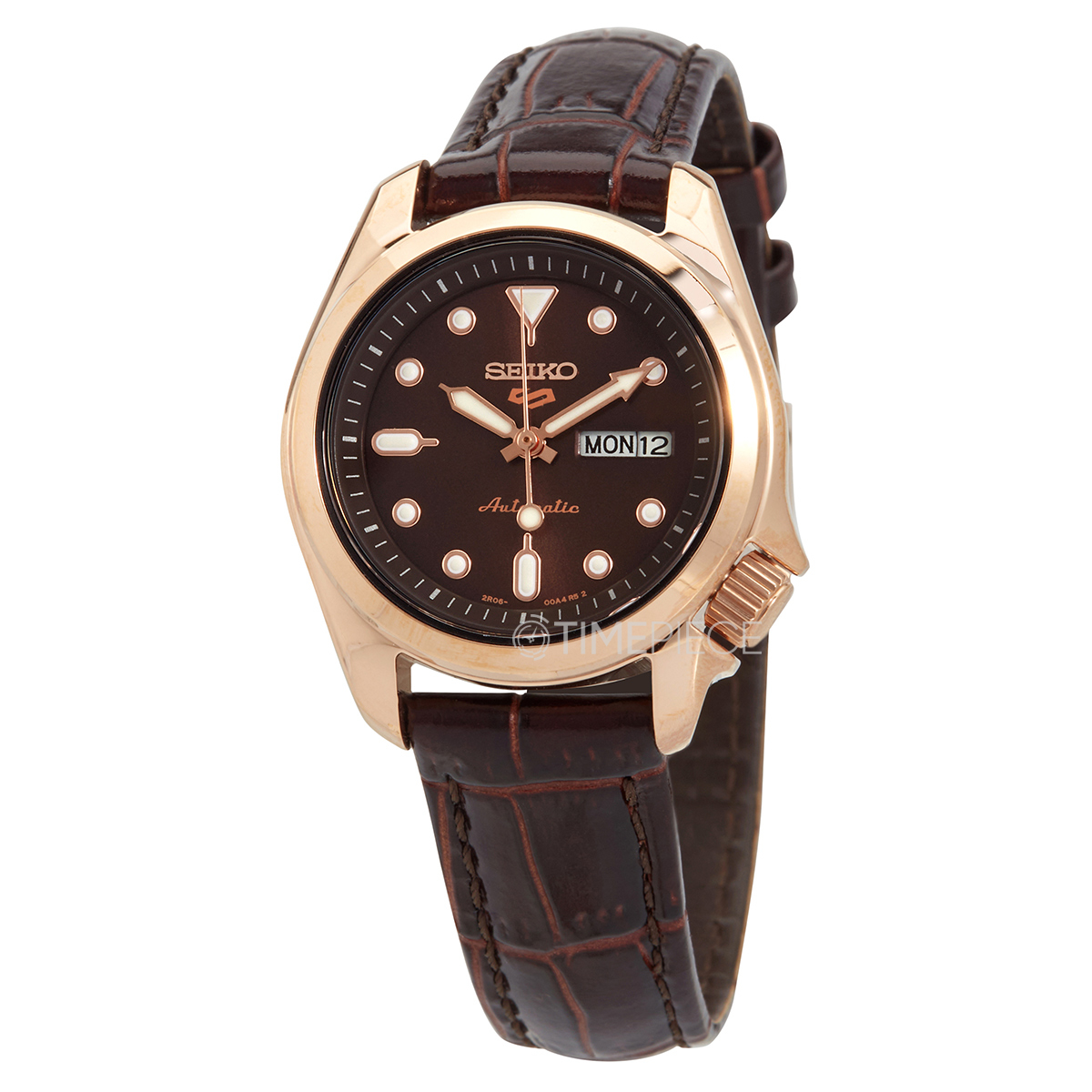 Seiko 5 Sports Brown Dial Ladies Watch SRE006K1