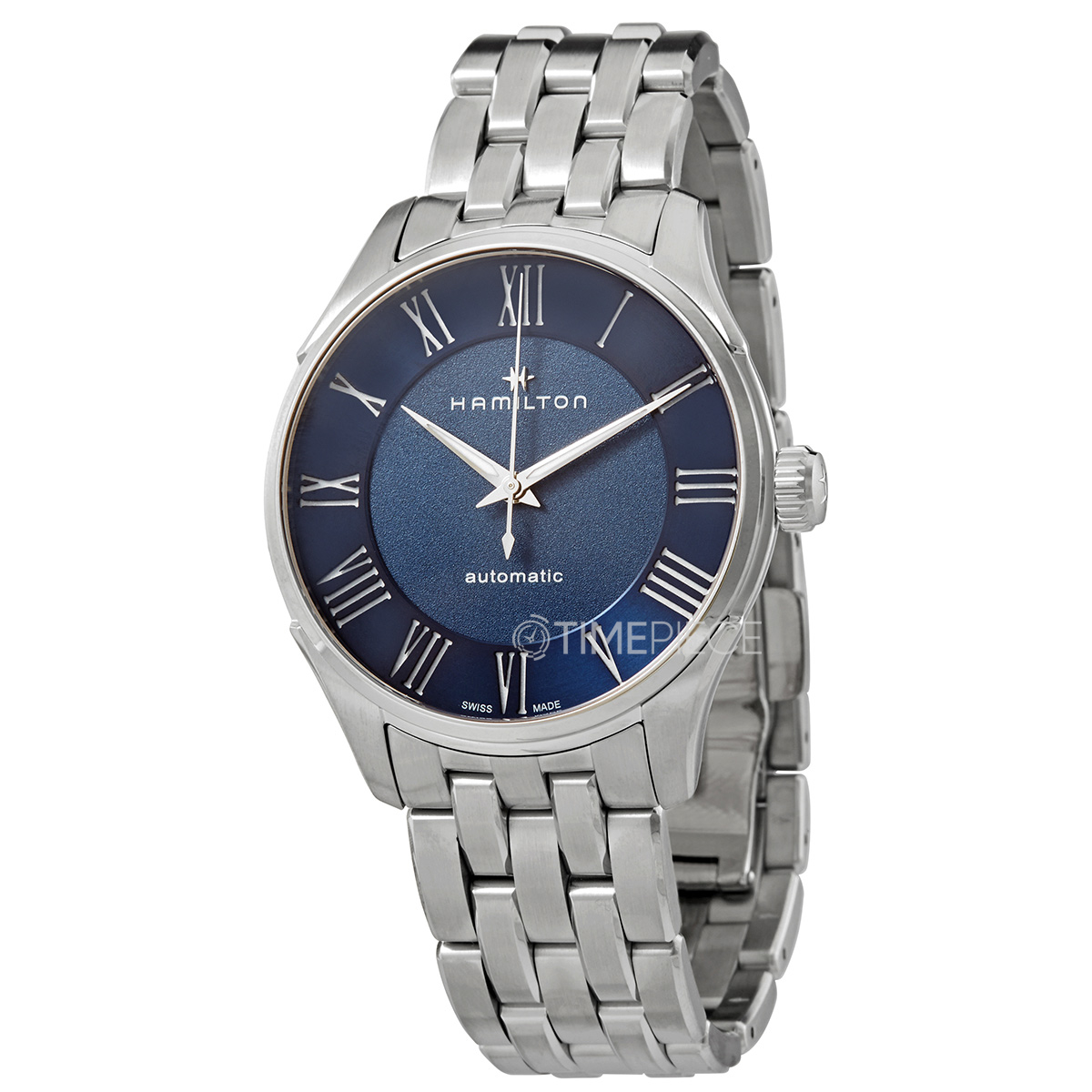 Hamilton Jazzmaster Automatic Blue Dial Mens Watch H42535140