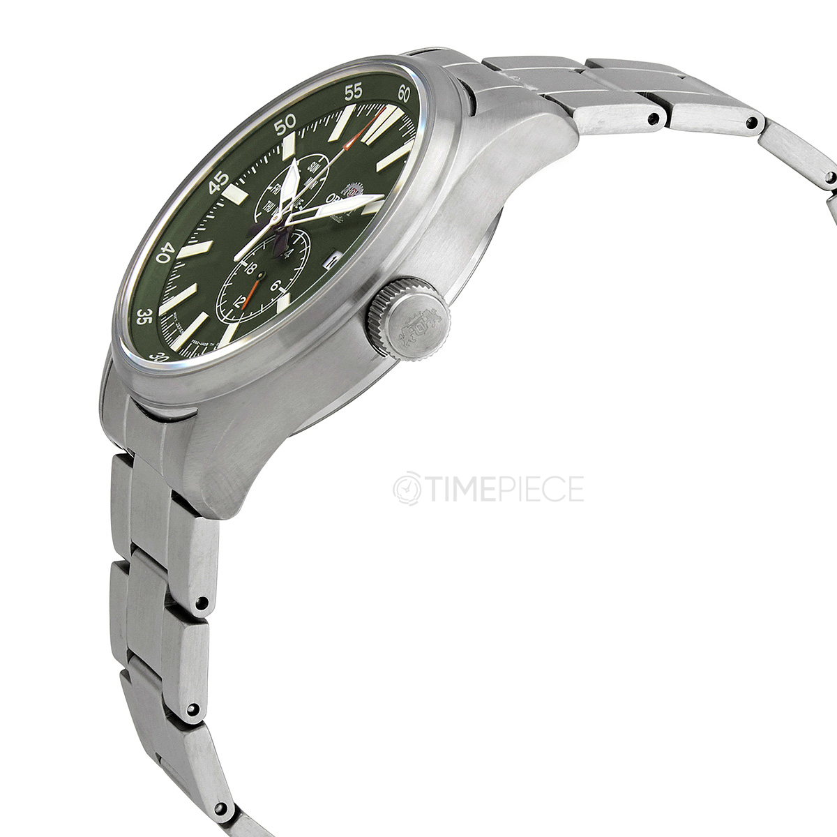 Orient Defender II Automatic Green Dial Mens Watch RA-AK0402E10B