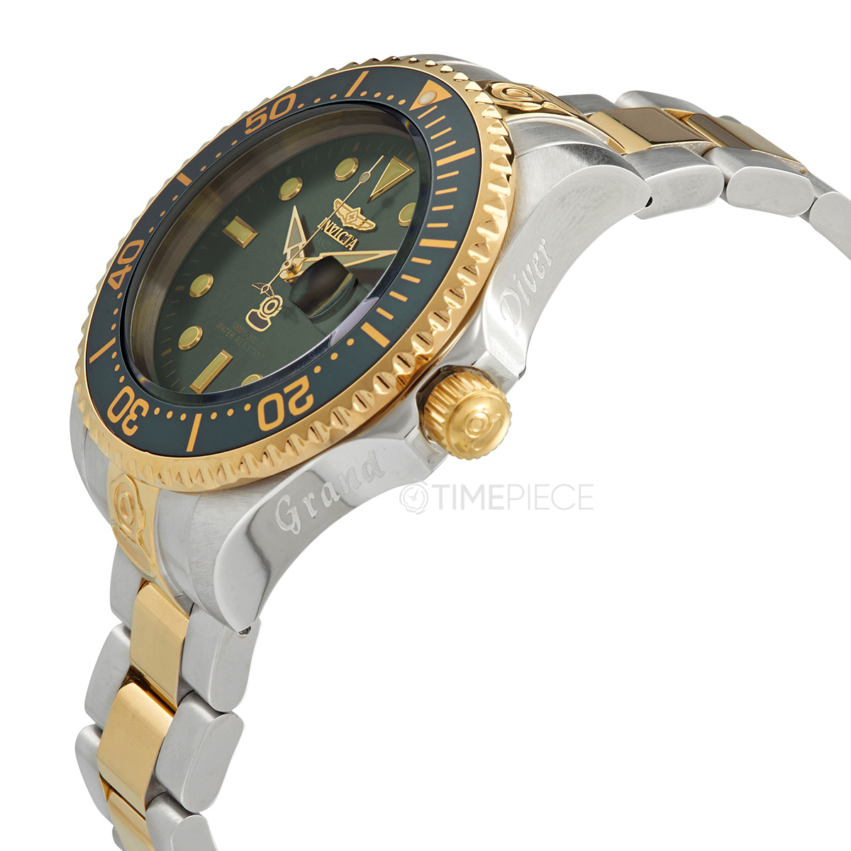 Invicta Pro Diver Automatic Black Dial Two-tone Mens Watch 24767