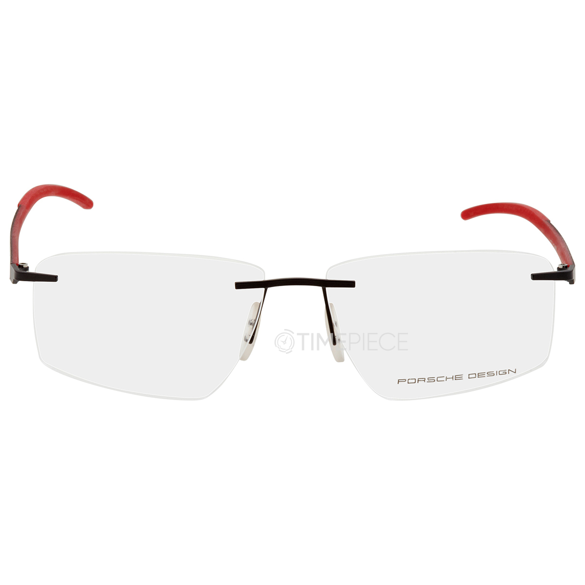 Porsche Design Demo Rectangular Mens Eyeglasses P8341 A 57