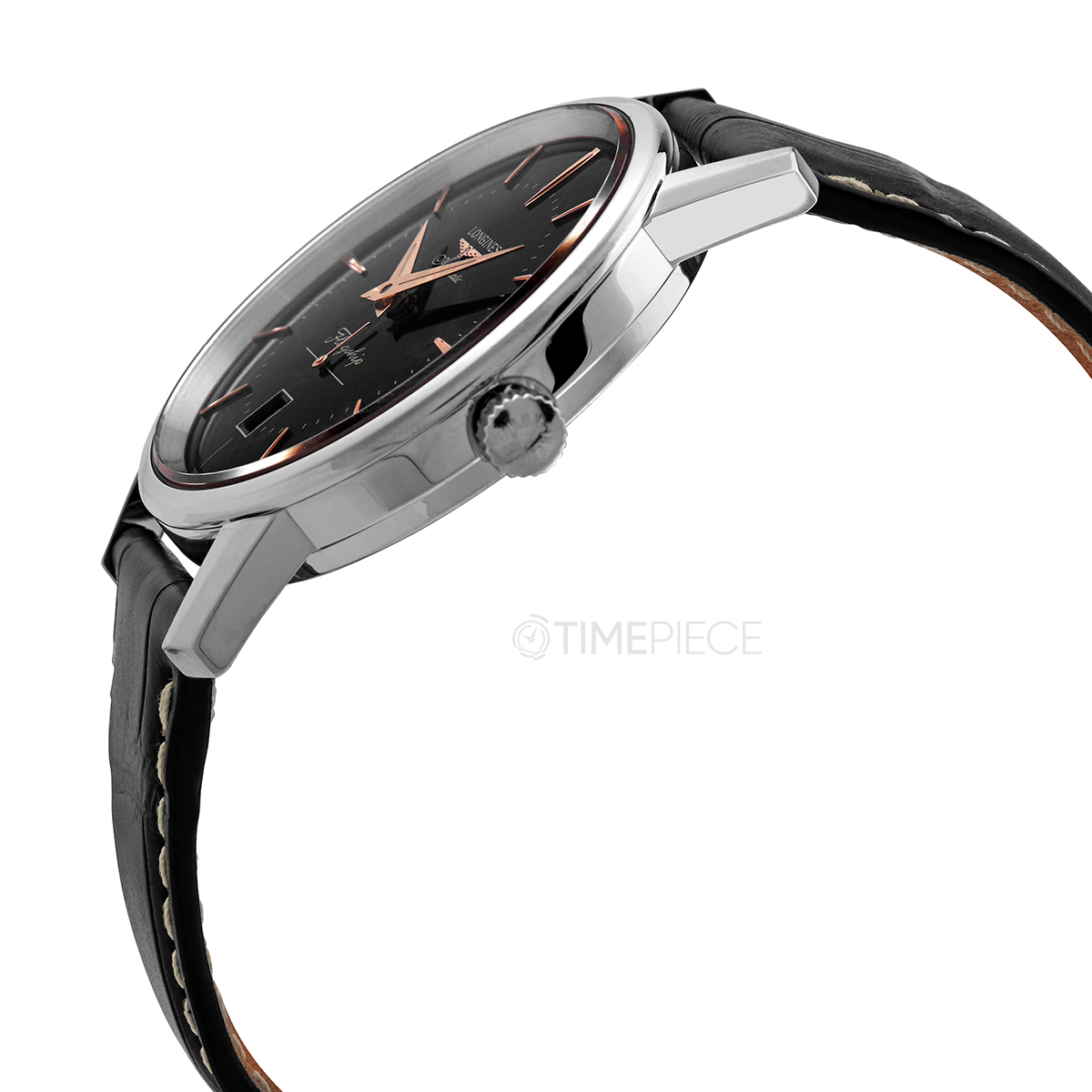 Longines Flagship Heritage Automatic Black Dial Mens Watch L47954580