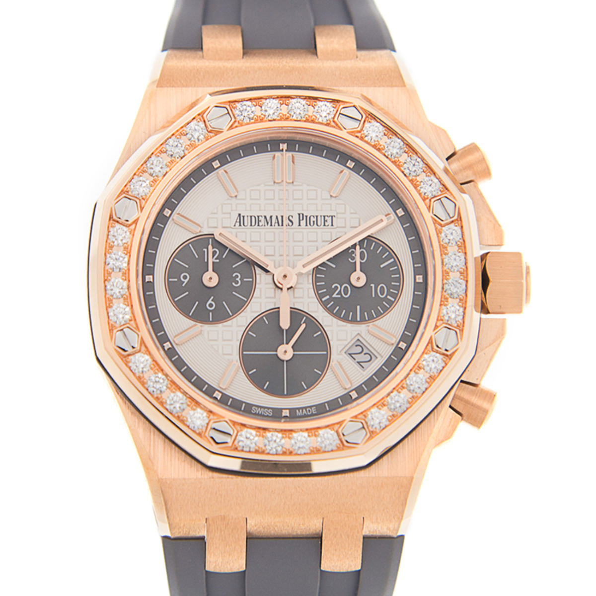 Audemars Piguet Royal Oak Offshore Chronograph Automatic Silver Dial ...