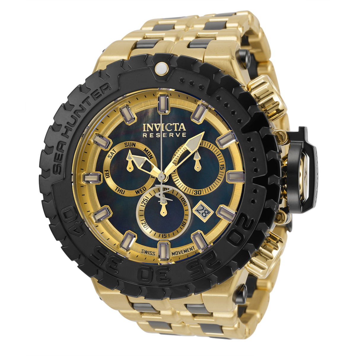 Invicta Sea Hunter Chronograph Quartz Mens Watch 34595