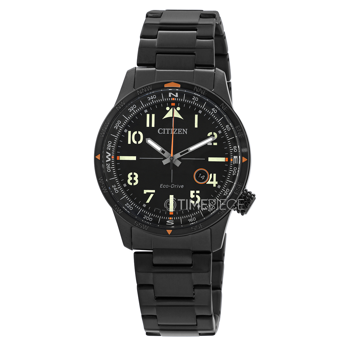 Citizen Core Black Dial Mens Watch BM7555-83E