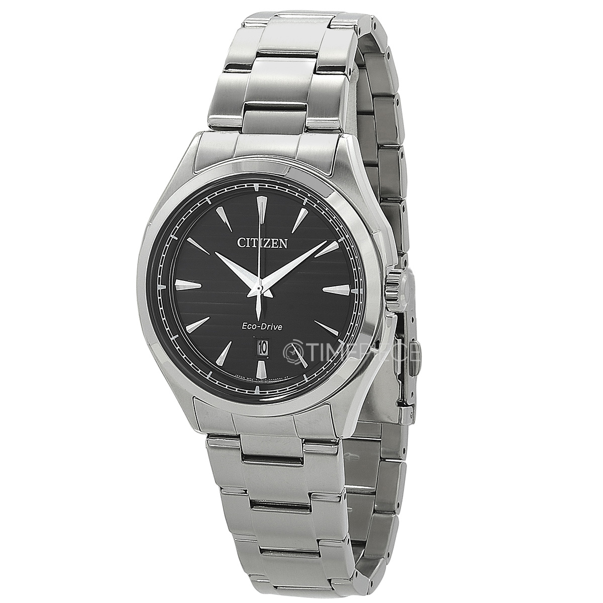 Citizen Eco-Drive Black Dial Mens Watch AW1750-85E
