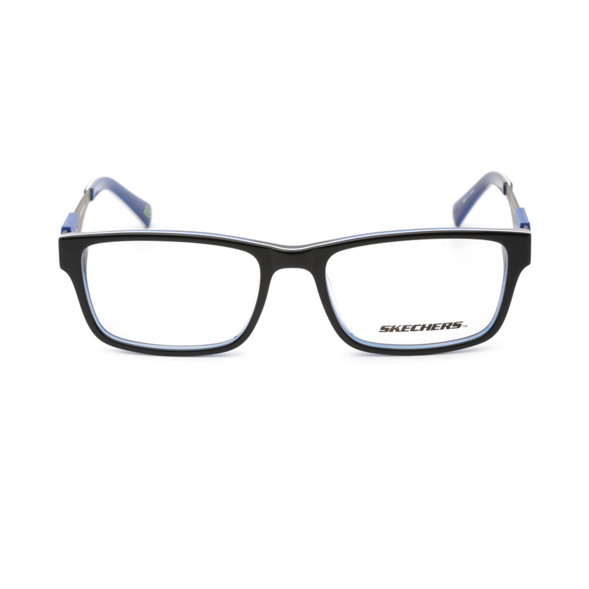 Skechers Mens Blue Rectangular Eyeglass Frames SE113109050