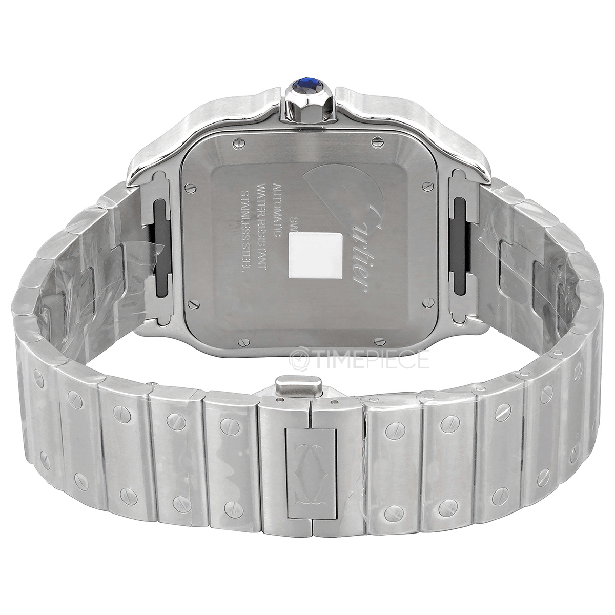 Cartier Santos De Cartier Automatic Silver Dial Mens Watch WSSA0047