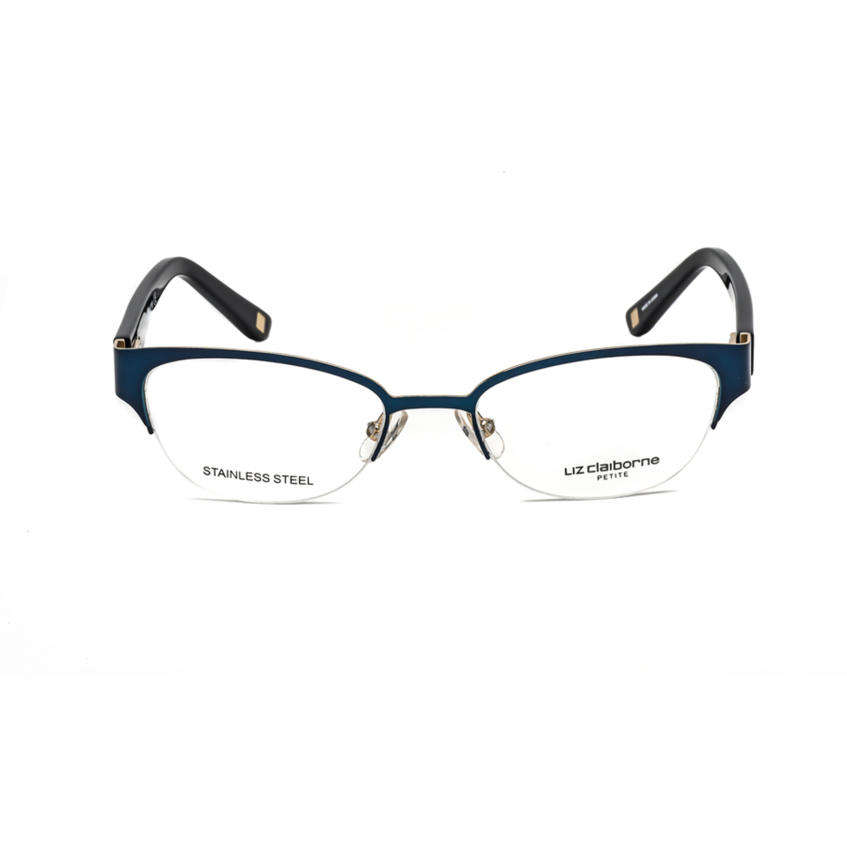 Liz Claiborne Ladies Blue Oval Eyeglass Frames L4300DA40047