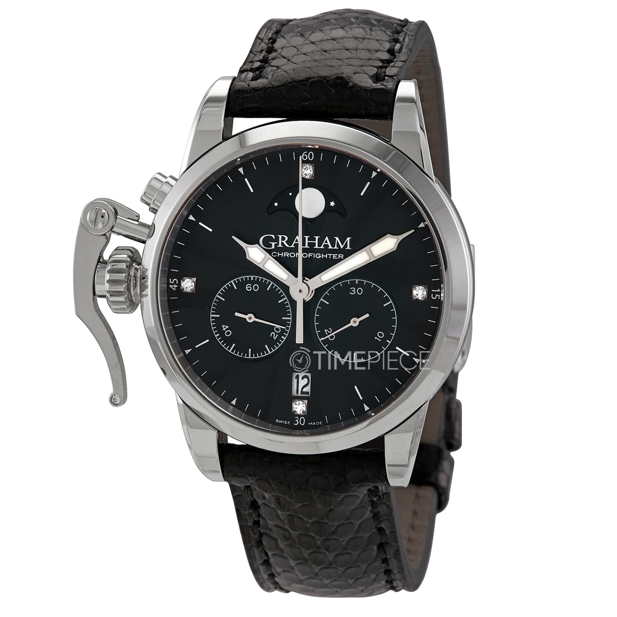 Graham Chronofighter Lady Moon Chronograph Quartz Ladies Watch 2CXBS.B04A