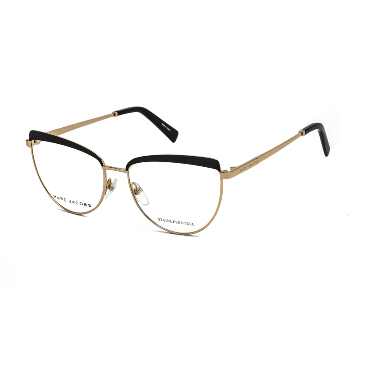 Marc Jacobs Ladies Black Square Eyeglass Frames MARC40108070055