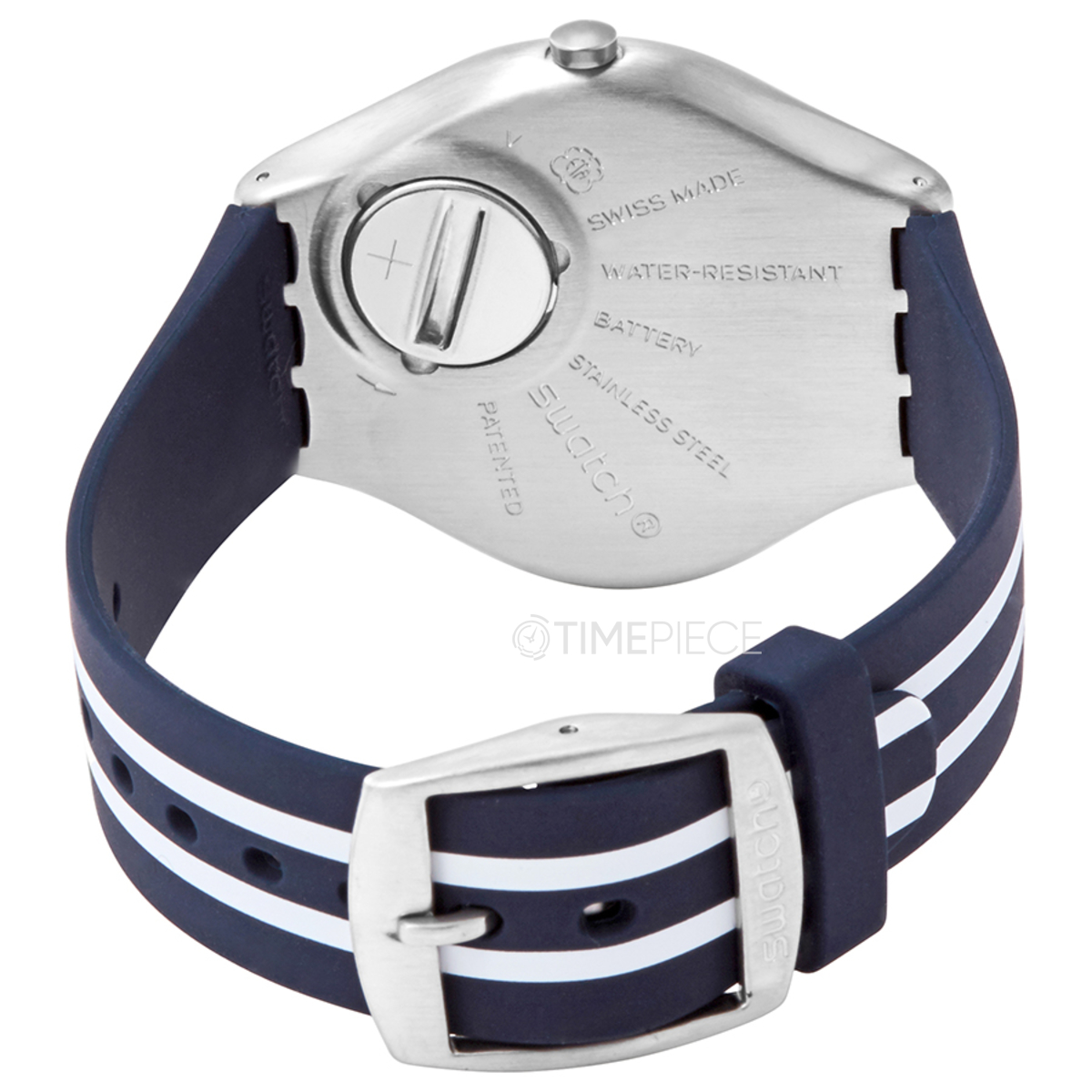 Swatch SYXS106 Skinblueiron Mens Quartz Watch