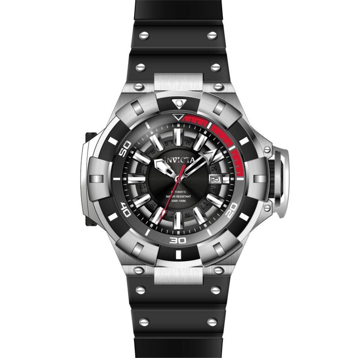 Invicta Akula Automatic Black Dial Mens Watch 31875